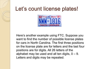 Permutations & combinations | PPTX