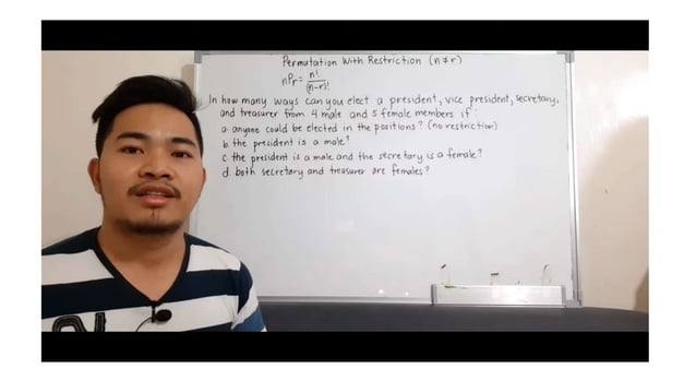 Permutation With Restriction 2pptx Programming Languages Computing
