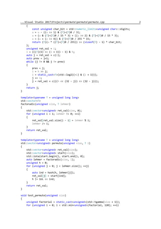 Permute | PDF | Programming Languages | Computing
