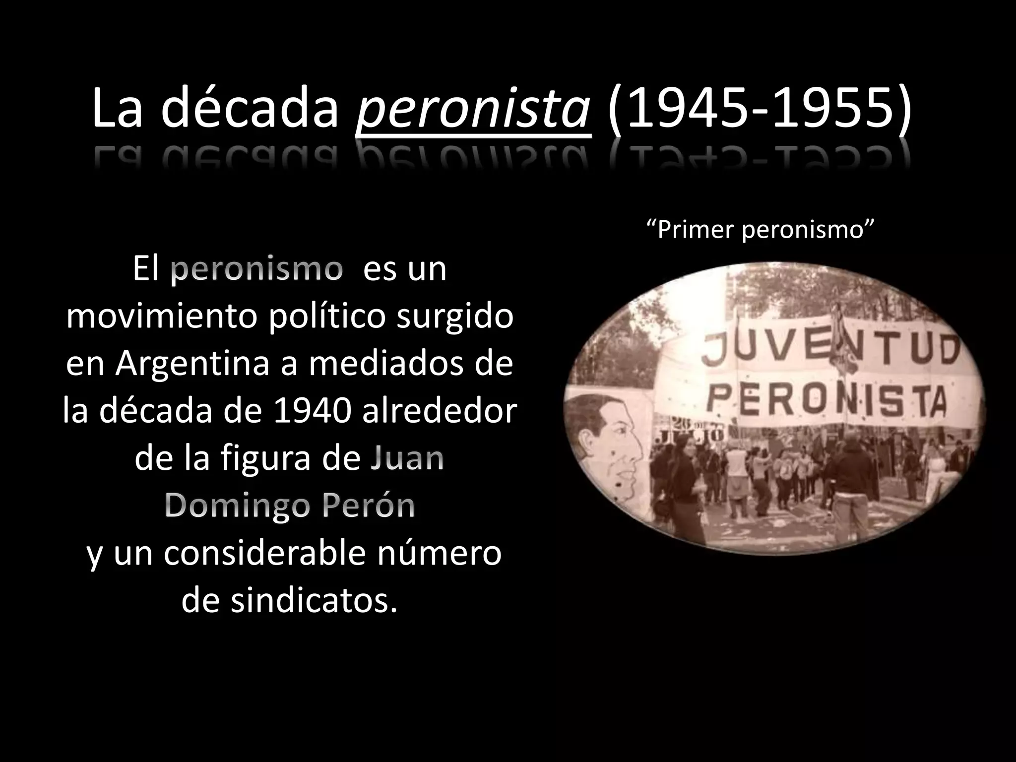Peronismo en Argentina | PPTX