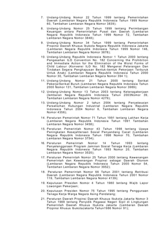 Perda dki no.6 2004 ttg ketenagakerjaan | PDF