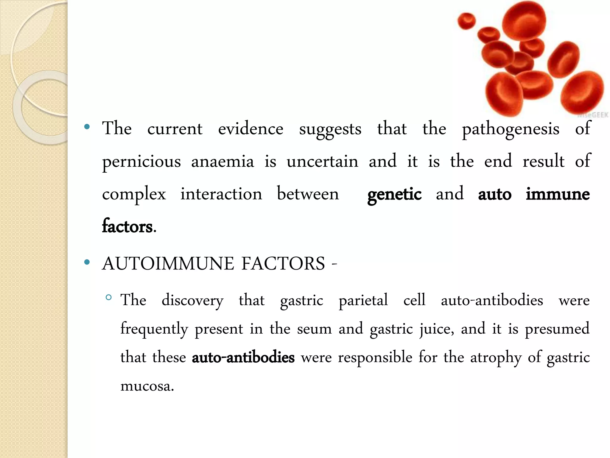 Pernicious Anemia | PPTX