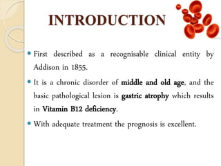 Pernicious Anemia Pathophysiology