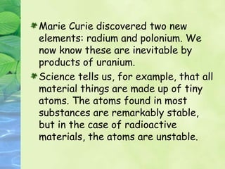 Atomic Structure and Radioactivity | PPTX