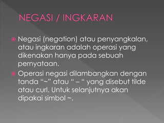 Pernyataan | PPT