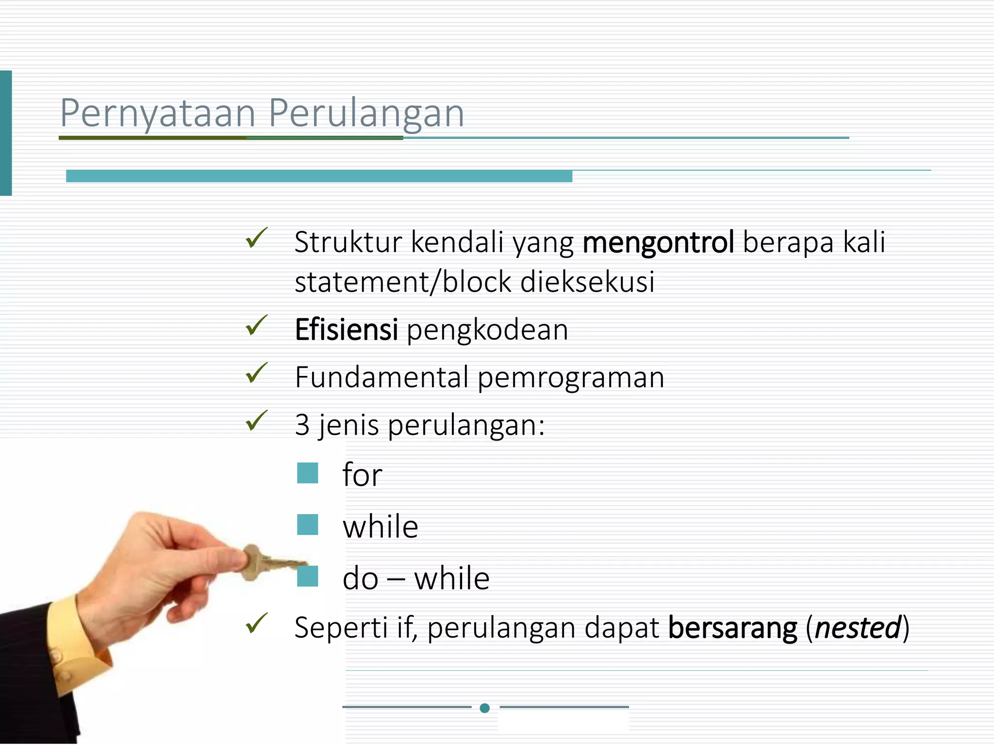 Pernyataan Perulangan dalam Pemrograman PHP | PPT