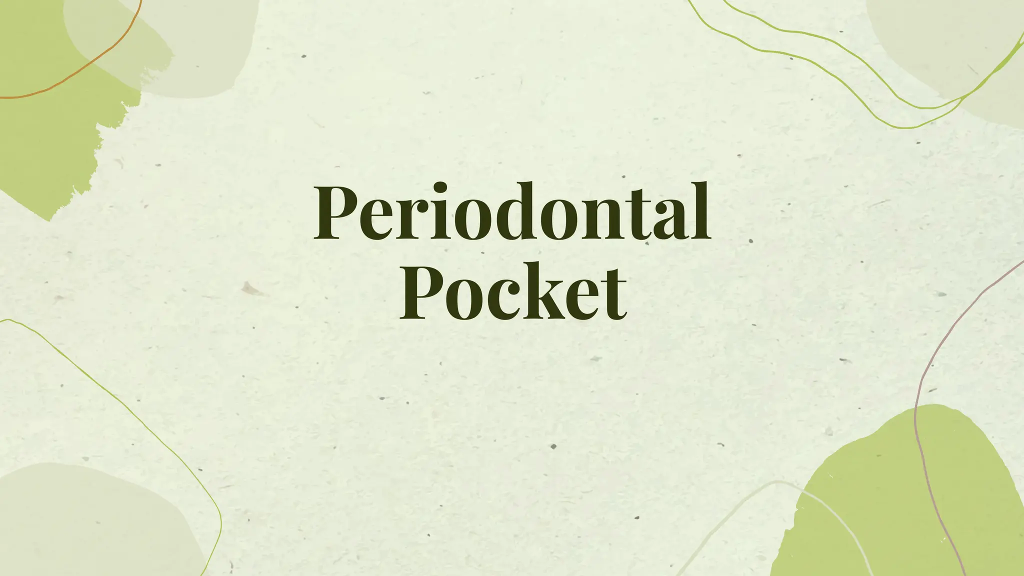 Perodontal Pocket-Formation,pathogenesis, treatment | PDF
