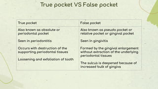 Perodontal Pocket-Formation,pathogenesis, treatment | PDF