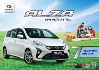 Perodua Alza Advance Black Colour