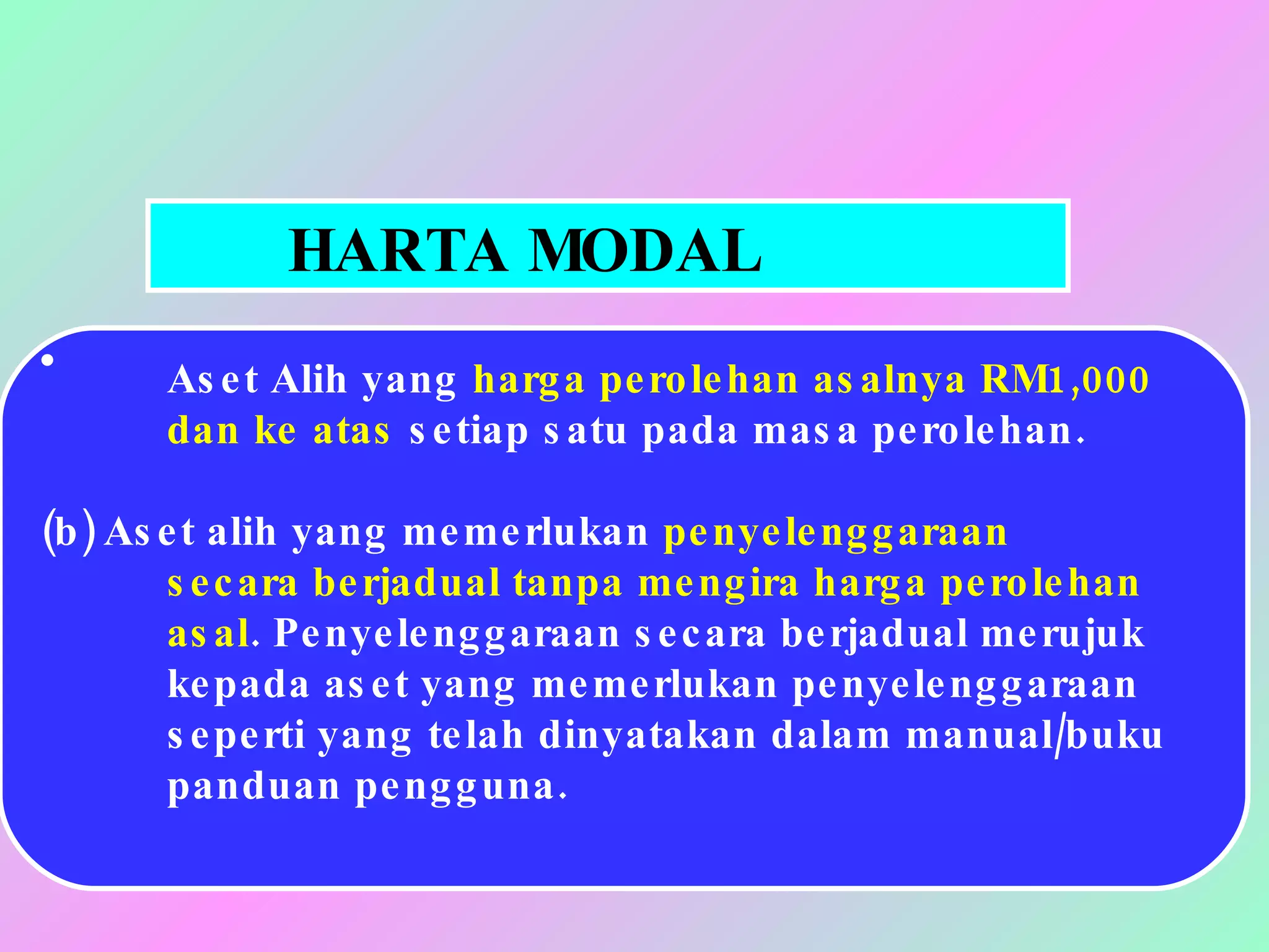 Perolehan & harta awam | PPT