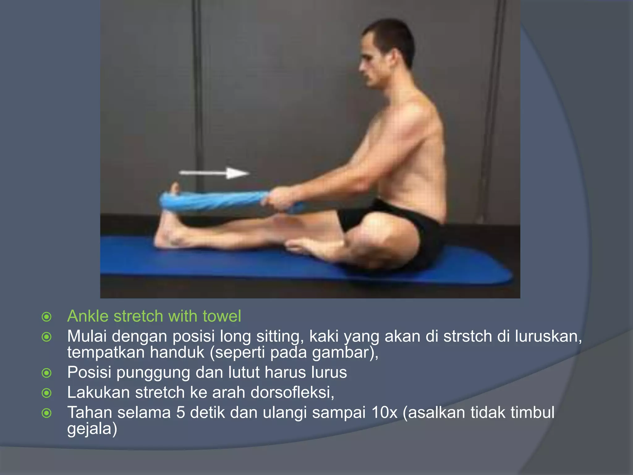 Peroneal tendinitis (Physiotherapy on sport injury) | PPT