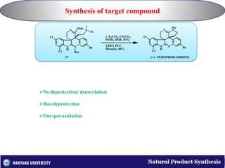 Total Synthesis of (+)-Perophoramidine | PPTX