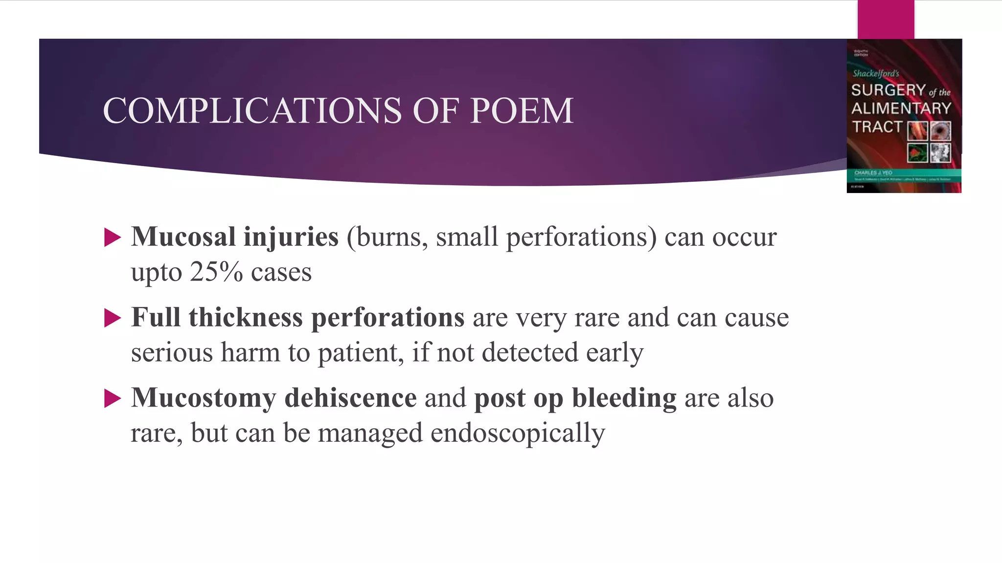 Peroral endoscopic myotomy | PPTX