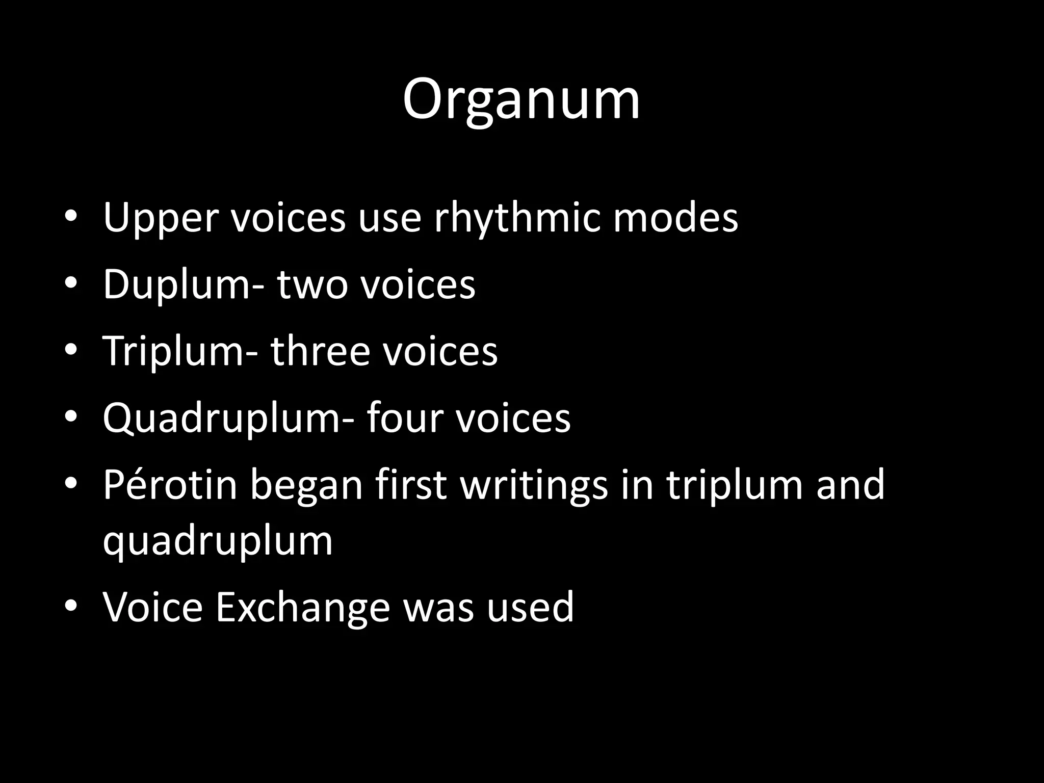 Perotin powerpoint | PPTX