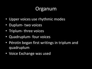 Perotin powerpoint | PPTX