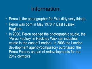 Perou powerpoint | PPT