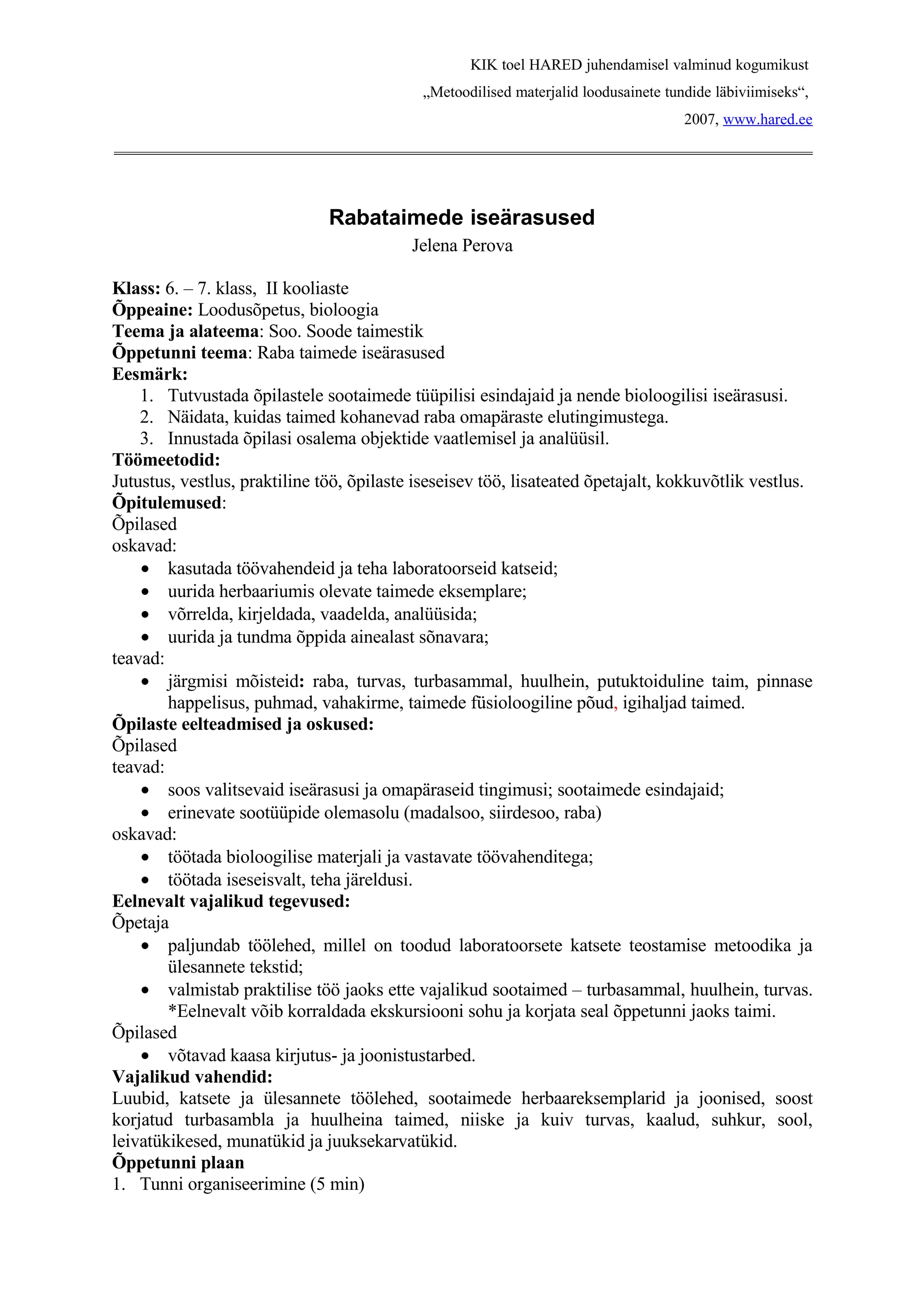 Perova Rabataimed 07 | PDF