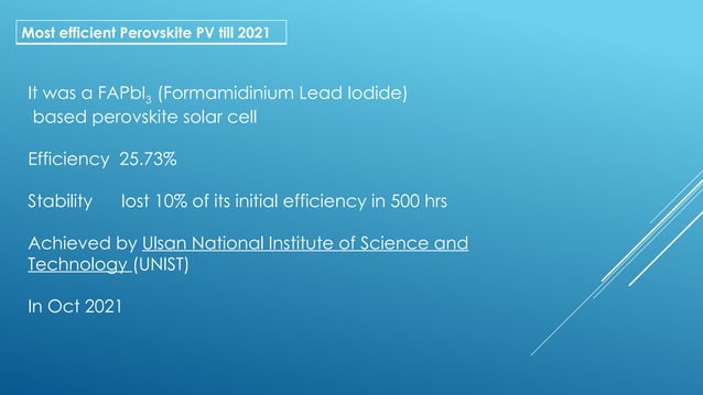Perovskite Photovoltaic solar cell.pptx
