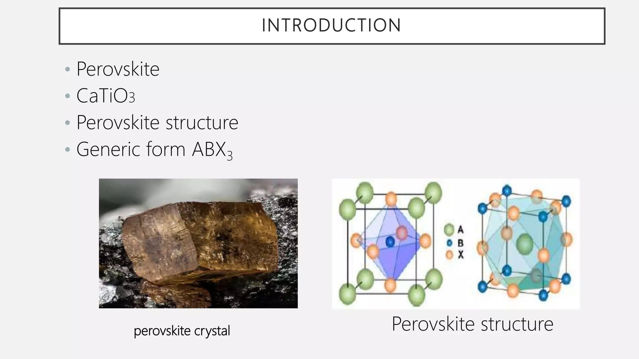 Perovskite solar cells | PPTX
