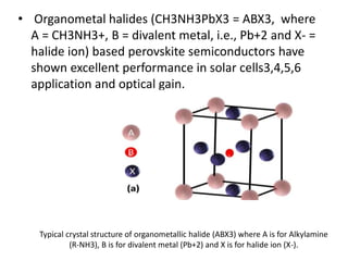 Perovskite | PPTX