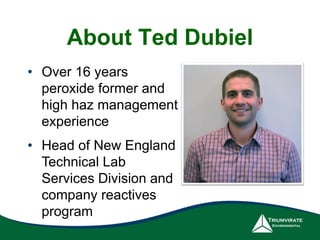 An Introduction to Peroxide Formers | PPT