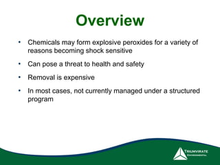 An Introduction to Peroxide Formers | PPT