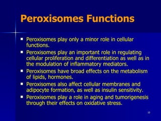 Peroxisomes in dermatology | PPS