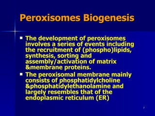 Peroxisomes in dermatology | PPS