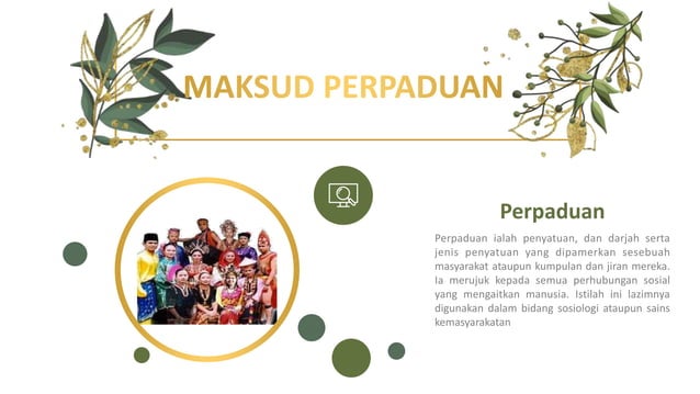 Perpaduan dalam kepelbagaian | PPTX