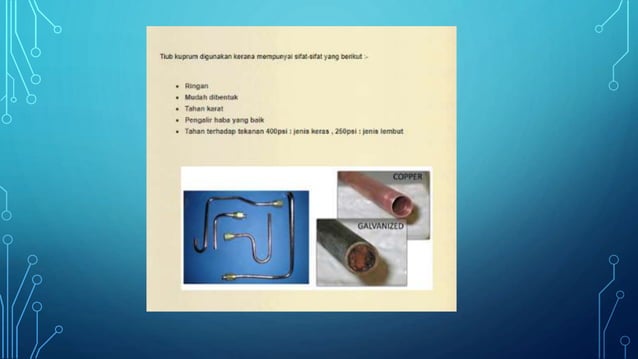 Perpaipan Tiub Kuprum | PPTX