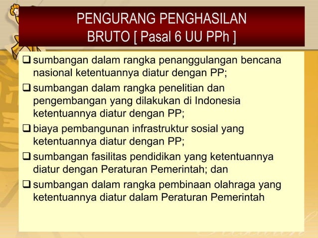 Perpajakan Pertemuan 6 yayayayeyeyey.ppt