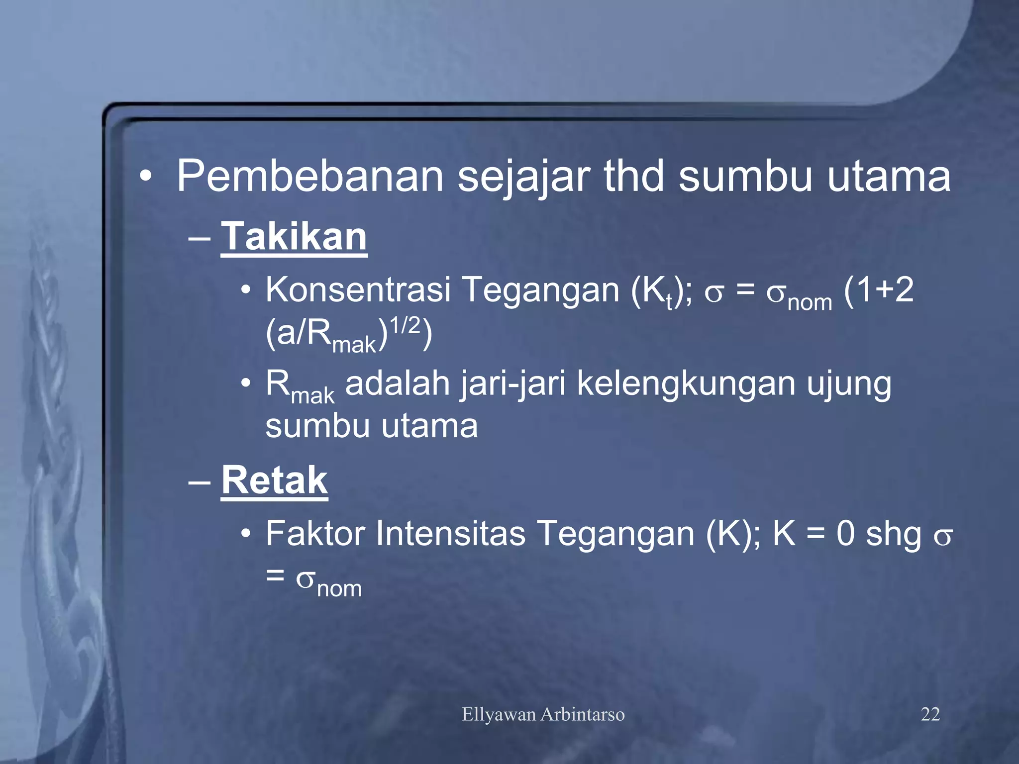 Perpatahan dan-kelelahan | PPT