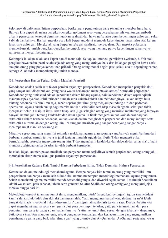 Perpecahan adalah-bentuk-perselisihan-yang-lebih-tajam-tidak-semua ...