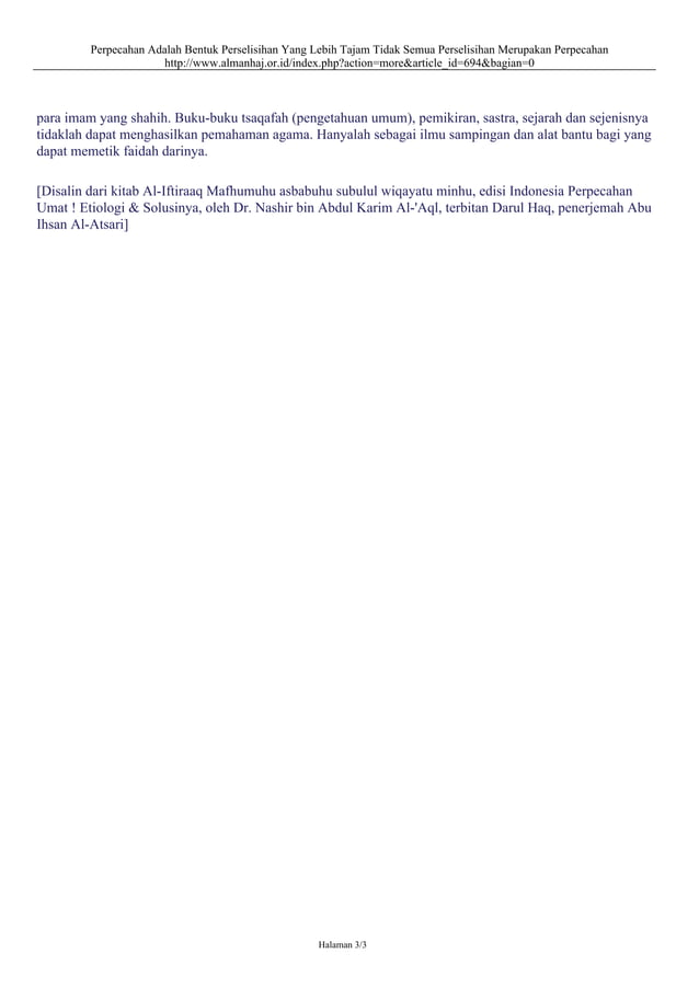 Perpecahan adalah-bentuk-perselisihan-yang-lebih-tajam-tidak-semua ...