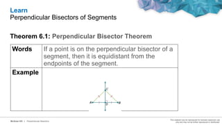 Comprehensive Geometry Lesson on Perpendicular Bisectors and ...