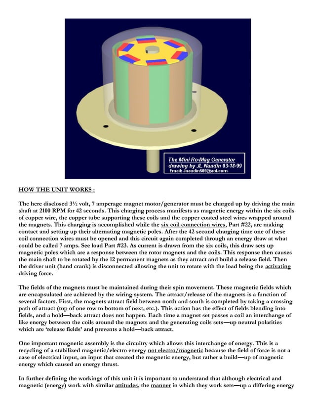 Perpetual energy generatori | PDF