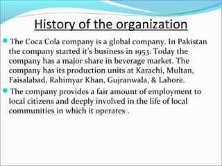 Perpetual inventory system in coca cola | PPT