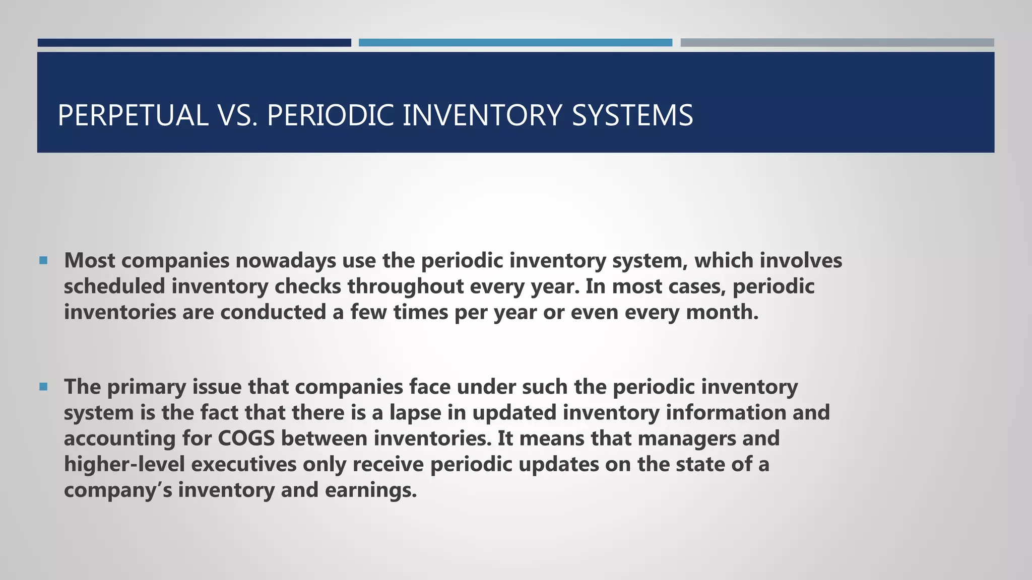 Perpetual inventory system | PPTX