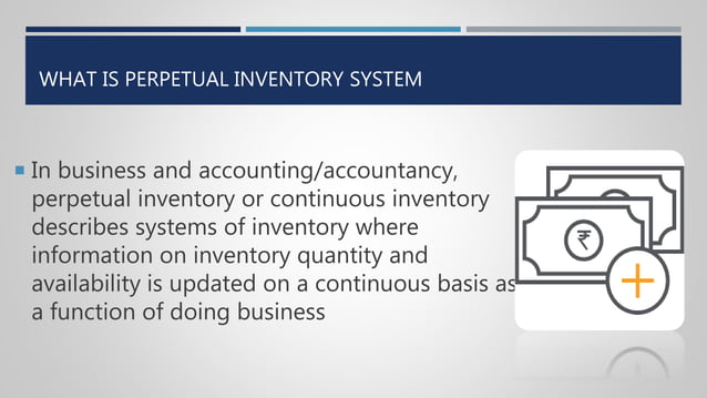 Perpetual inventory system | PPTX