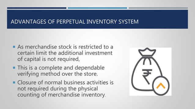 Perpetual inventory system | PPTX