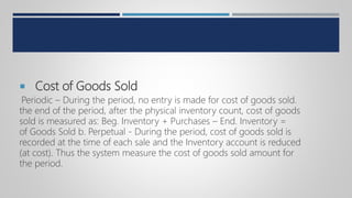 Perpetual inventory system | PPTX