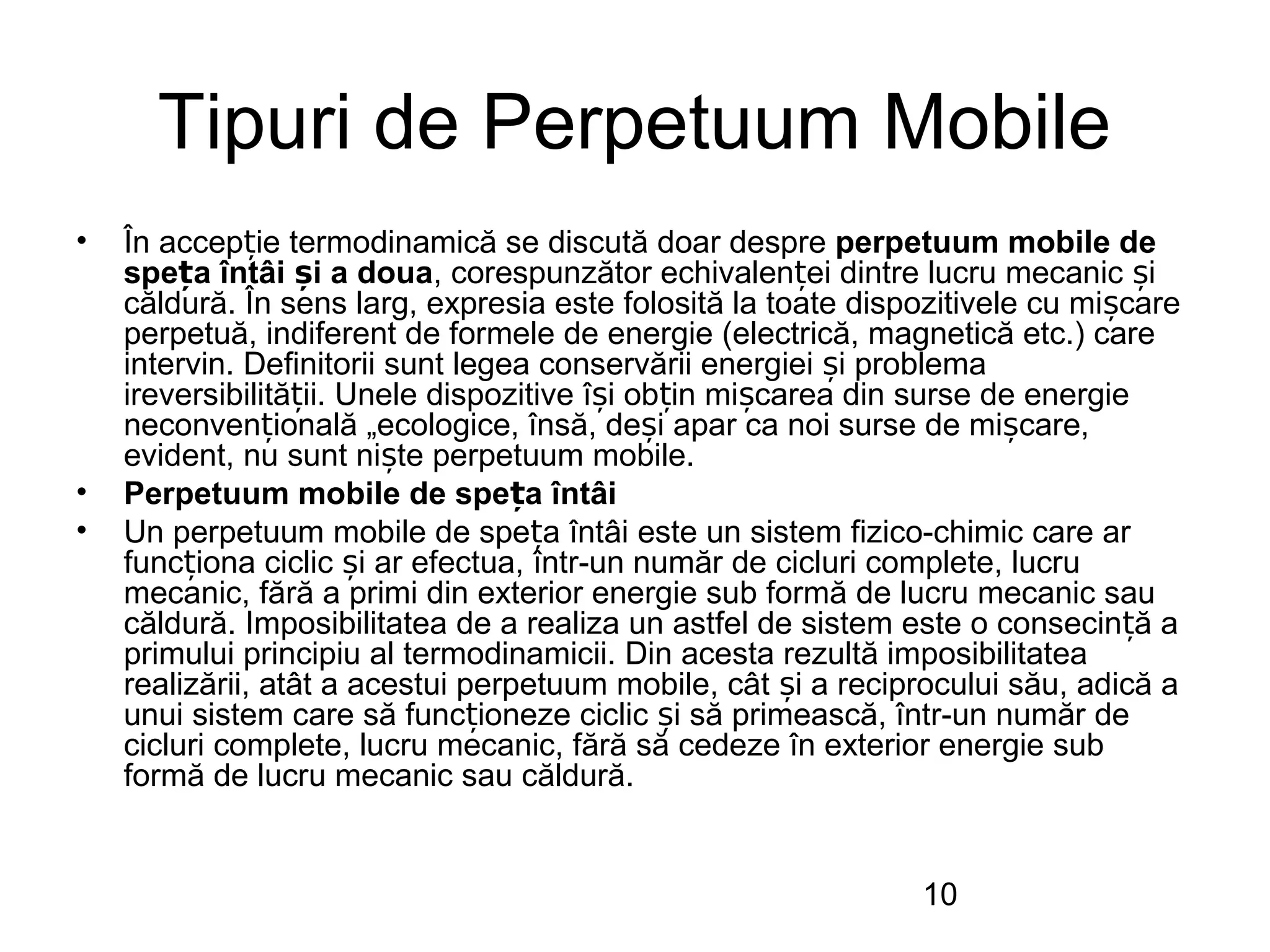 Perpetuum mobile. | PPT