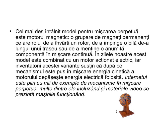 Perpetuum mobile. | PPT