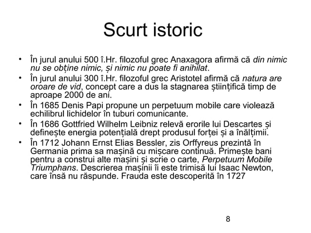 Perpetuum mobile. | PPT