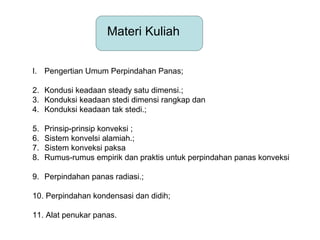 Perpindahan kalor | PPT