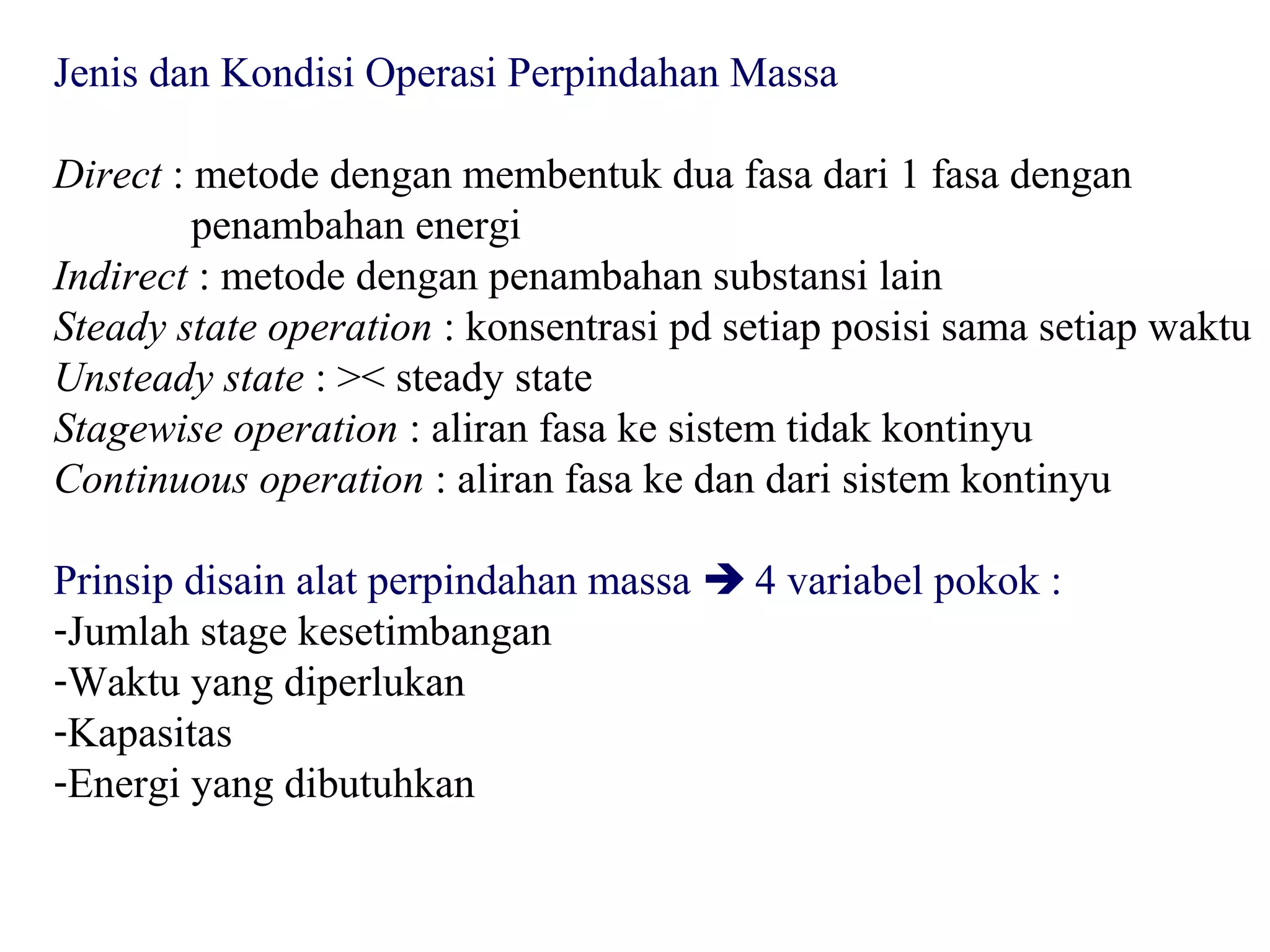 Perpindahan Massa | PPT