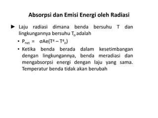 Perpindahan panas. kelas 7 SMP. Materi Suhu dan Kalor | PPTX