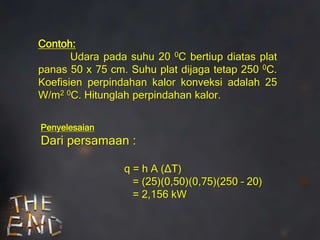 PERPINDAHAN PANAS PADA FLUIDA (Heat Transfers) | PPTX