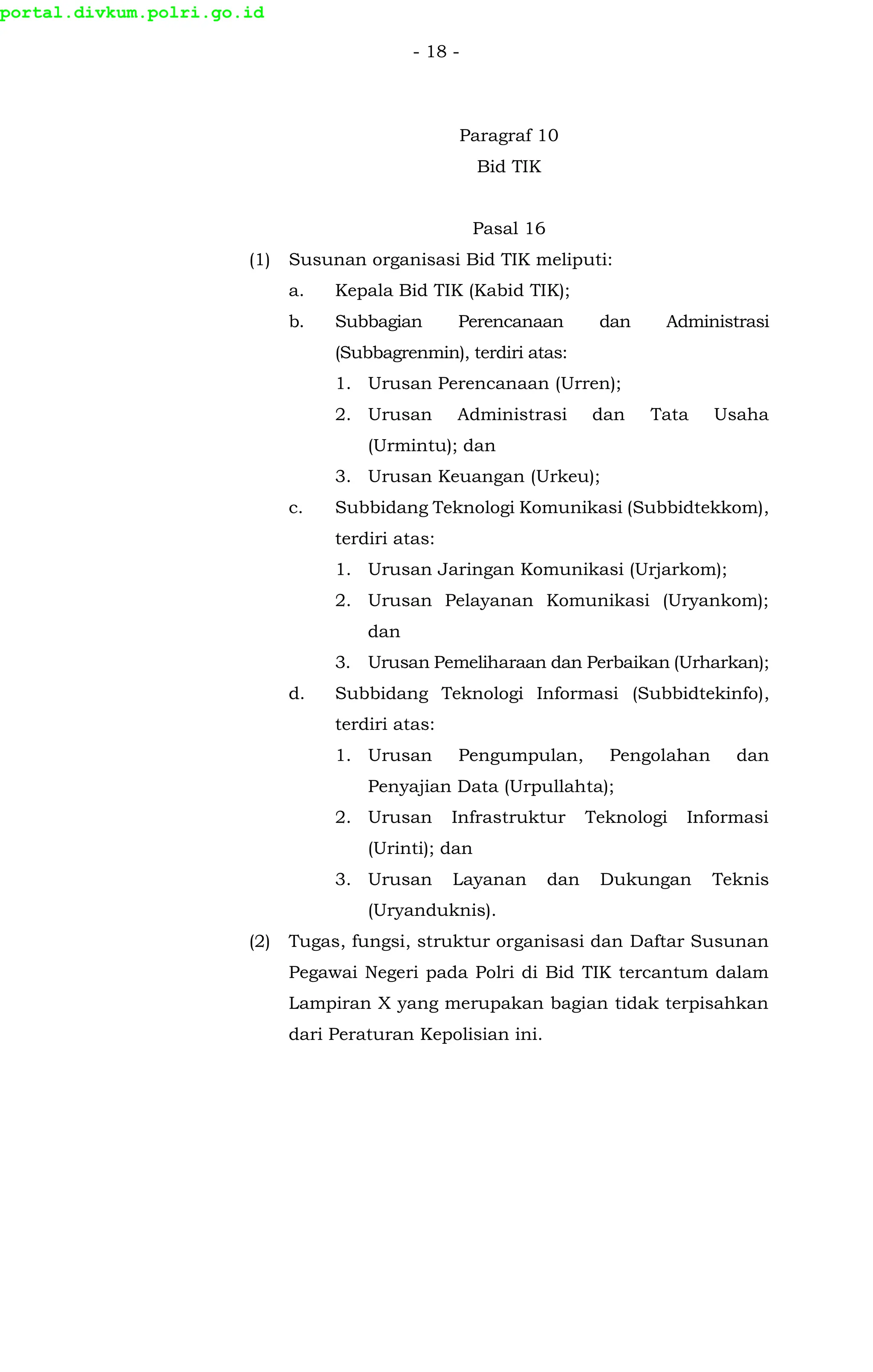 PERPOL NO 14 TH 2018 TTG REVISI PERKAP NO 22 TH 2010 .pdf
