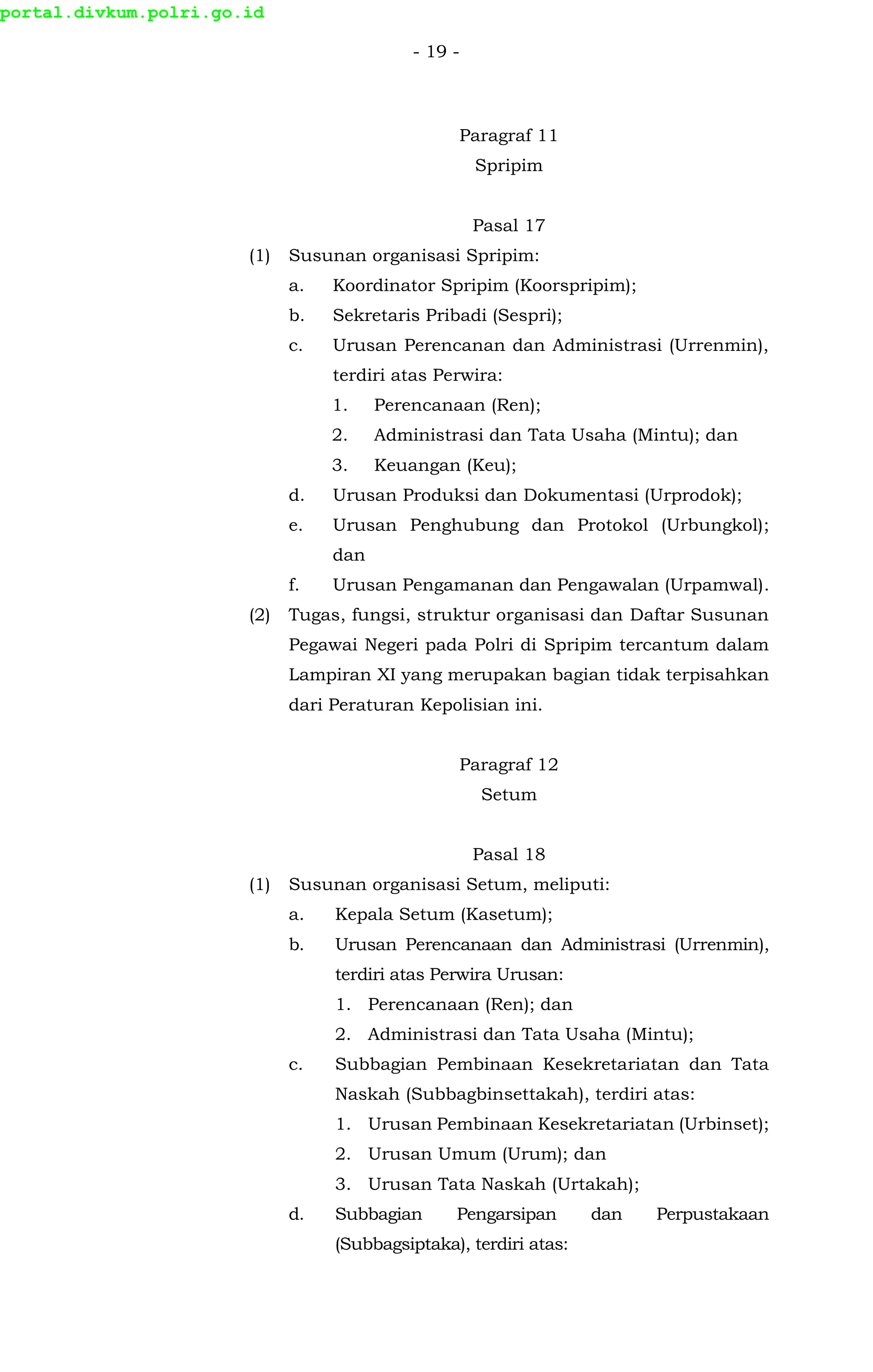 PERPOL NO 14 TH 2018 TTG REVISI PERKAP NO 22 TH 2010 .pdf